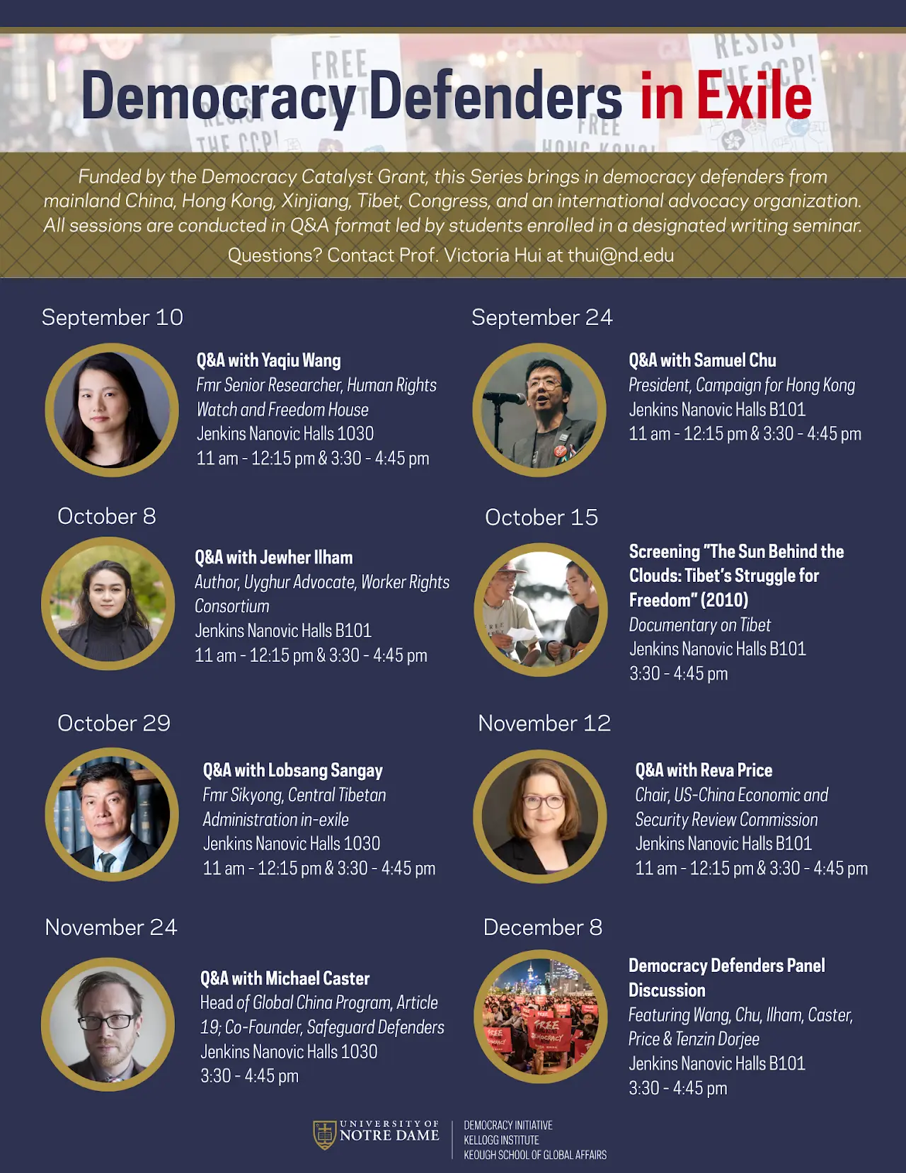 Democracy Defenders in Exile: Q&A with Reva Price | 2025-11-12 | Events ...